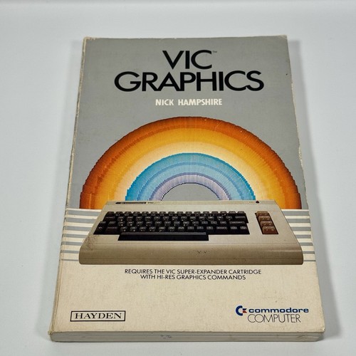 Computer VIC Graphics by Nick Hamphire VM 115-2 Commodore 64 Rare Book ...