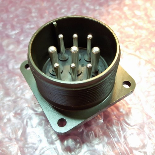 KUKDONG MS3102A 24-11PW Mil Spec 9 Pin Panel Mount Connector | eBay