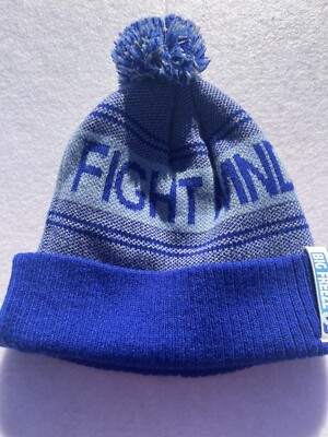 Big Freeze 6 Fight MND Beanie AFL Football Event Blue Pom Pom ...