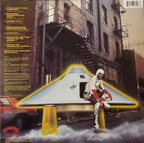 Parliament ‎- Mothership Connection LP Vinyl Album - P FUNK RECORD ...