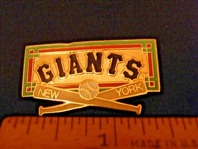 Vintage New York Giants Hat/Lapel Pin | eBay