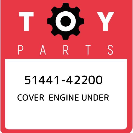 51441-42200 Toyota Cover Engine Under 5144142200 Genuine OEM Part for ...