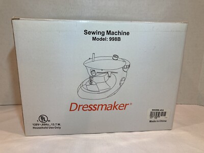 Dressmaker By EURO-PRO Portable Sewing Machine In Blue Style 998B ...