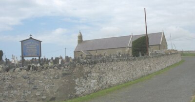 Photo 6x4 Driveway to St Peter's Church, Newborough Newborough/Niwbwrch ...