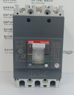 ABB Formula molded case circuit breaker MCCB A1C125 TMF 80/800 FF 3P ...