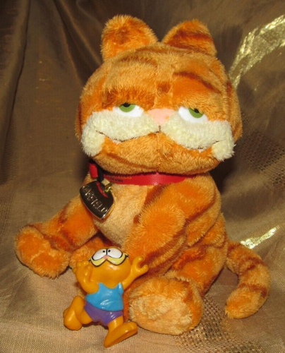 GARFIELD 7" TY BEANIE BABY & GARFIELD THE RUNNER 2"-GARFIELD THE MOVIE ...