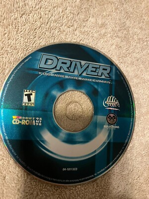 Driver: You Are The Wheelman PC CD-Rom 1995/98 Windows Racing Video ...