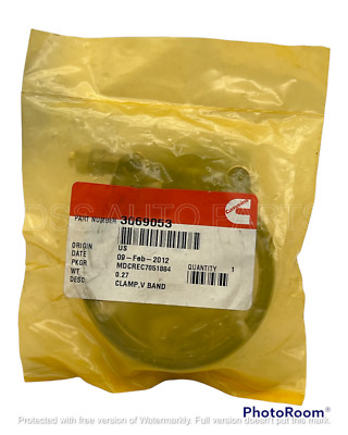 Turbo CLAMP V BAND for Cummins 4B 5.9 8.3C N14 K19 N855 3069053 Case 3 ...