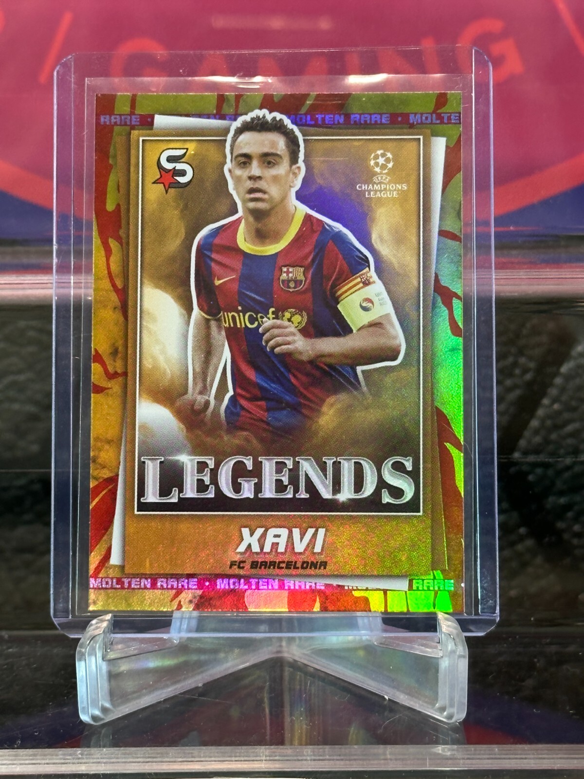 2022-23 Topps UEFA Club Competitions Superstars - Legends Molten Rare ...