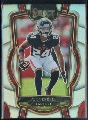 2022 Panini Select AJ Terrell Silver Prizm Club Level Rookie Rc #296 | eBay