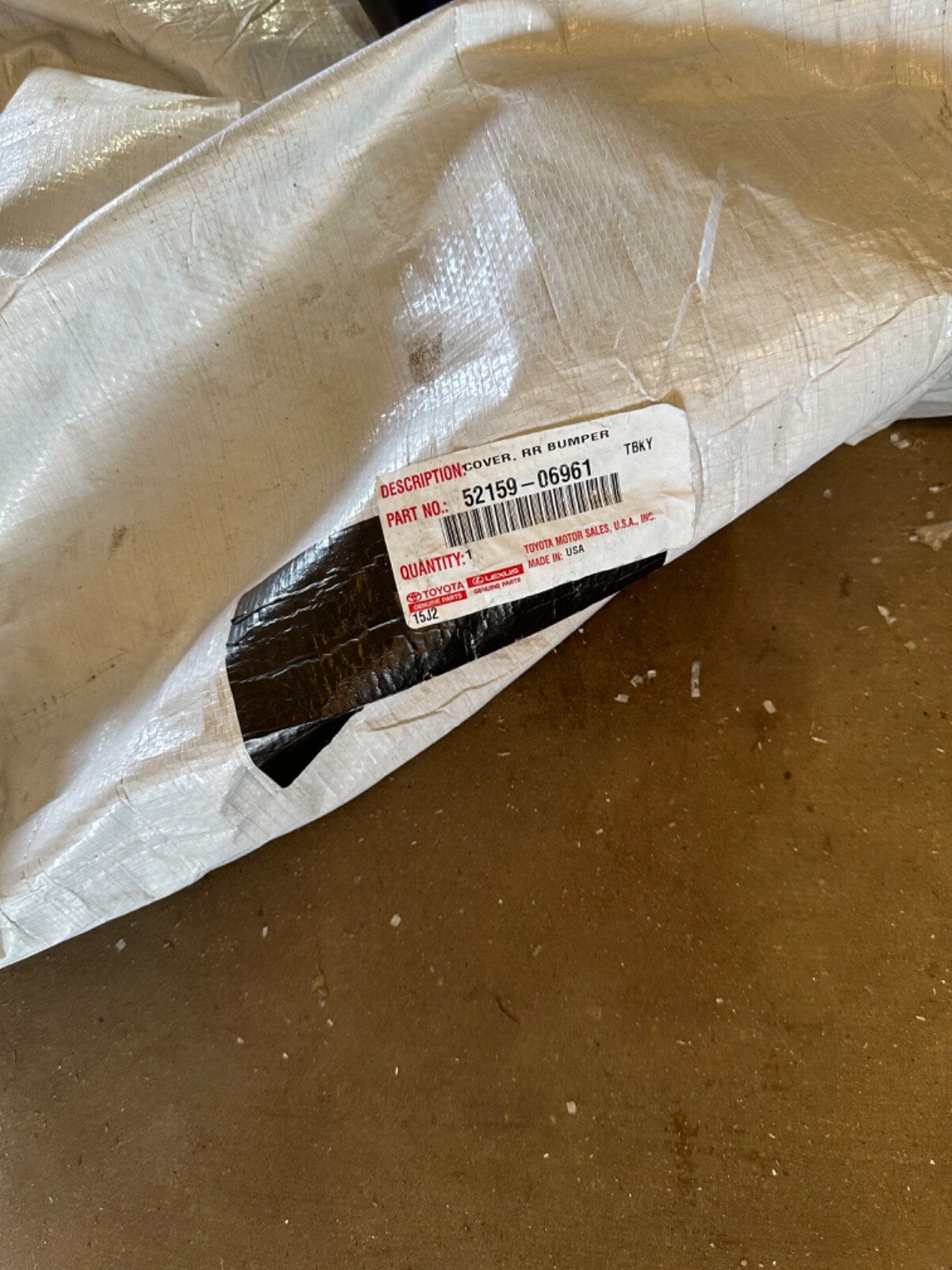 2012+TOYOTA+Camry+Rear+Bumper+Cover+Primered+Assembly+to+1100296 ...