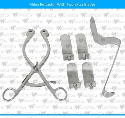 Écarteur de vessie de prostatectomie Millin deux instruments chirurgicaux à... | eBay