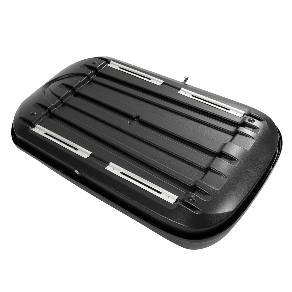 15 Cubic Hard Shell Roof Top Mount Car Storage Travel Luggage Box Cargo ...