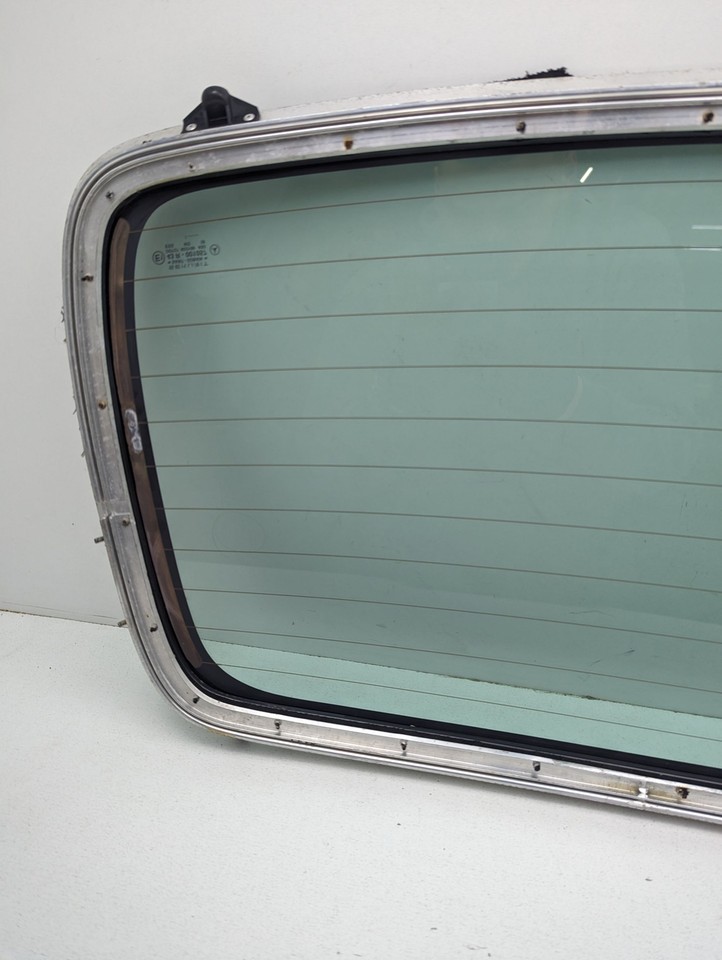 98-03 Mercedes W208 CLK320 Rear Back Convertible Soft Top Window Glass ...