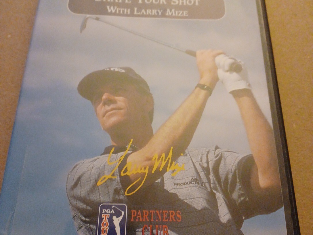 (AJ) PGA TOUR DVD Instructional DVD SHAPE YOUR SHOT WITH LARRY MIZE | eBay