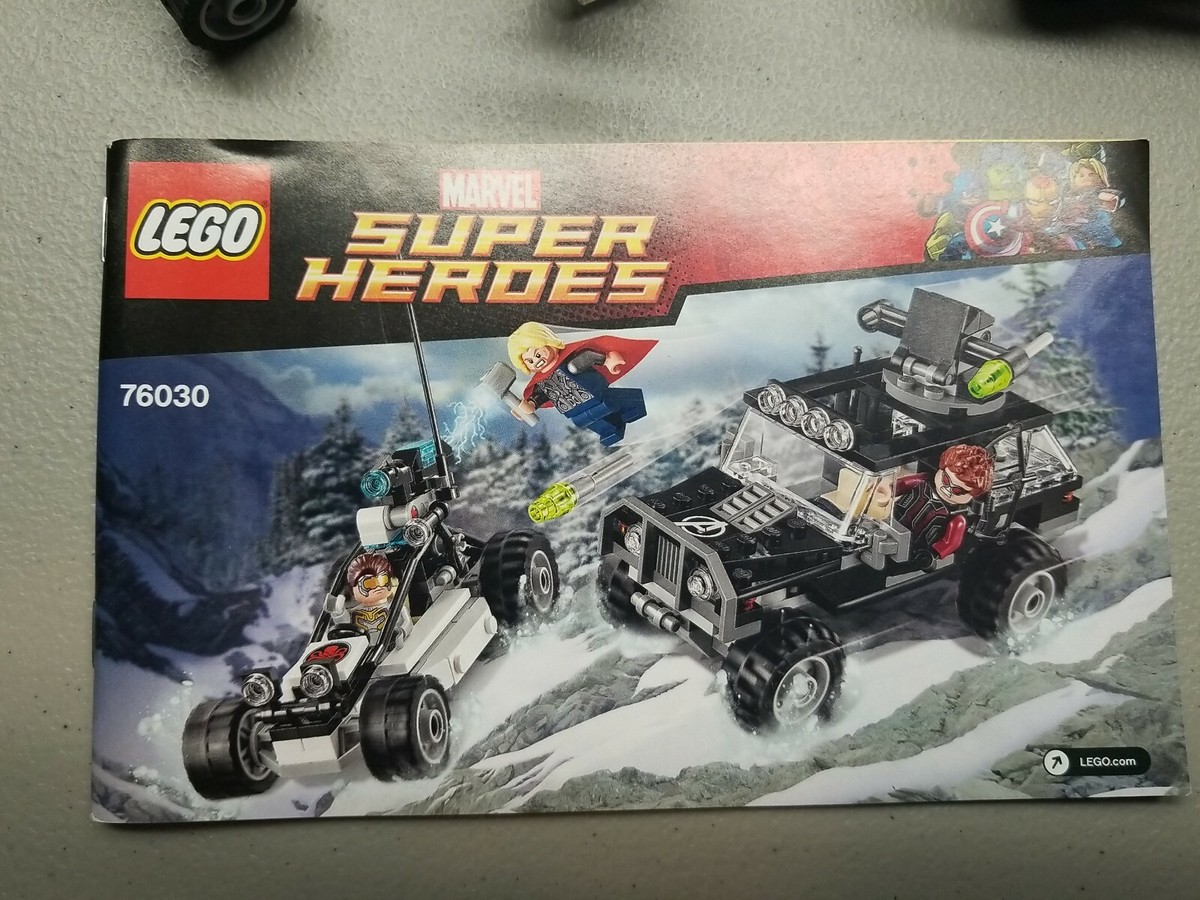 Lego Avengers Hydra Showdown Instructions 76030 Marvel