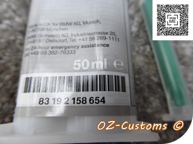 83192158654 Genuine BMW Bodywork Panel Adhesive Metal Glue K5a online ...