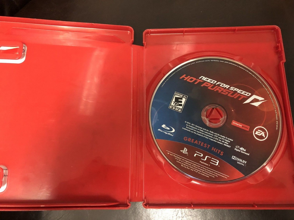 NEED FOR SPEED HOT PURSUIT PLAYSTATION 3 GAME PLAY STATION DISC SONY ...