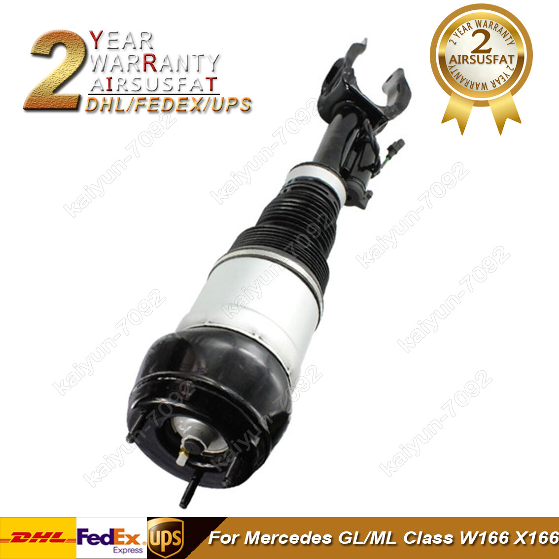 Front Right Air Suspension Strut For Mercedes GL/ML W166 X166 W/ ADS ...