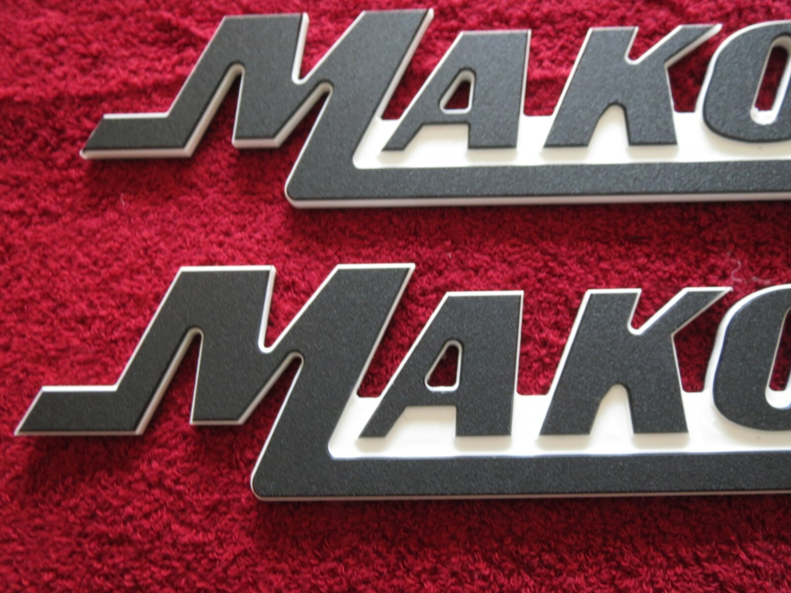 Mako Boat Emblems / Badges (Small) 2-3/8" High | eBay
