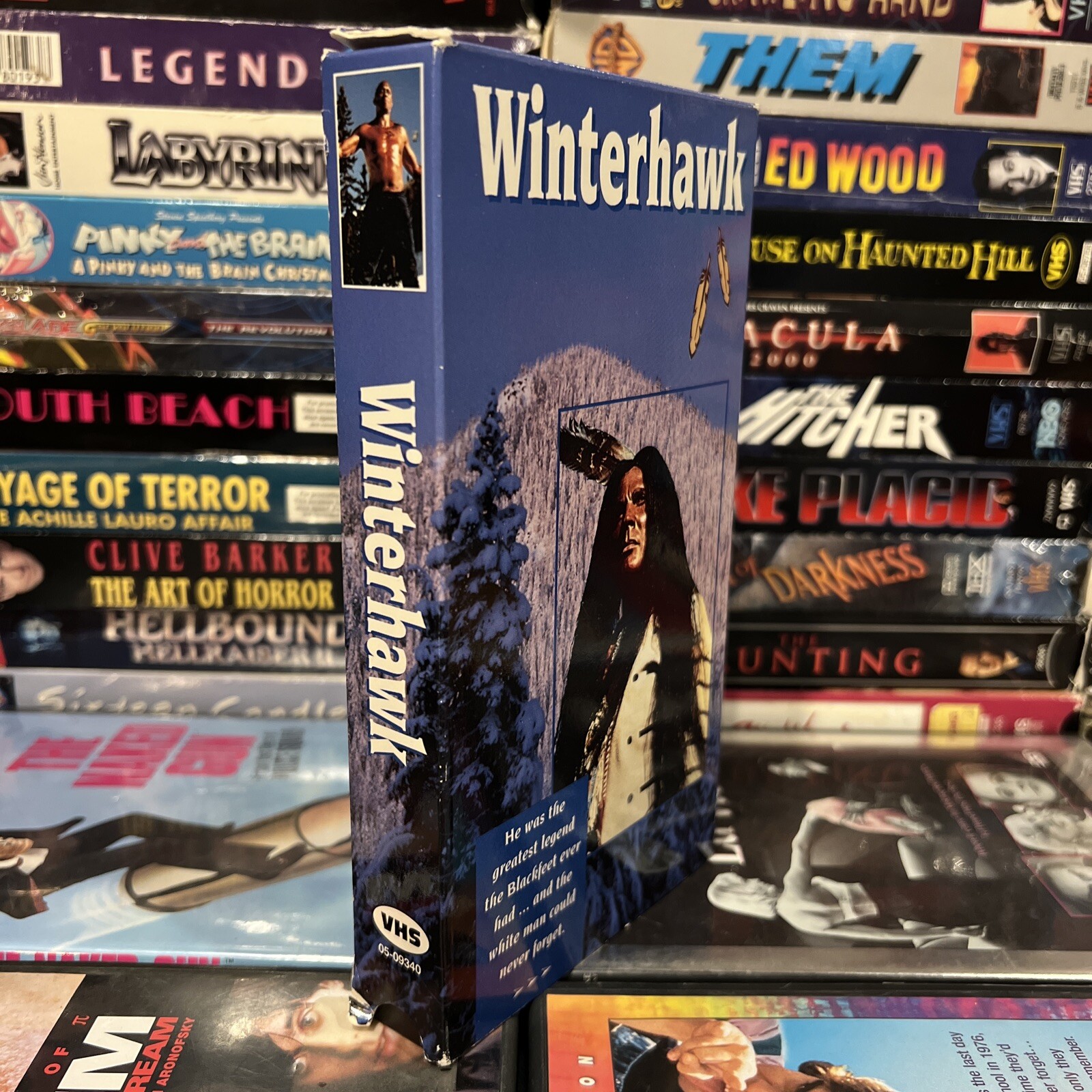 Winterhawk 1975 VHS Michael Dante Blackfoot Native Americans Small Pox Drama | eBay