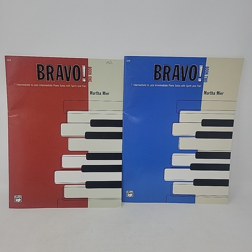 Bravo Book One And Two Alfred Piano Books Martha Mier Intermediate ...