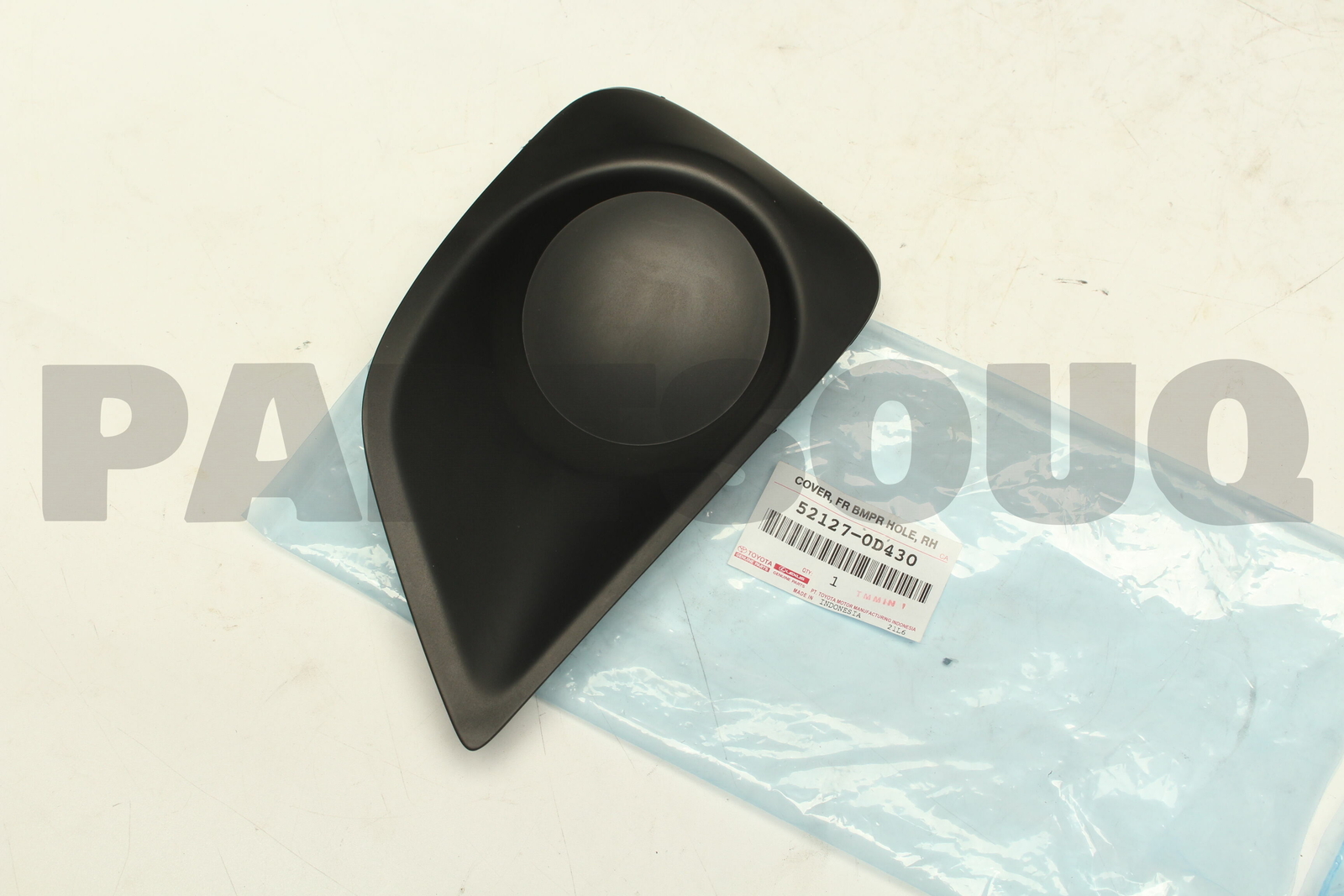 521270D430 Genuine Toyota COVER, FRONT BUMPER HOLE, RH 52127-0D430 | eBay