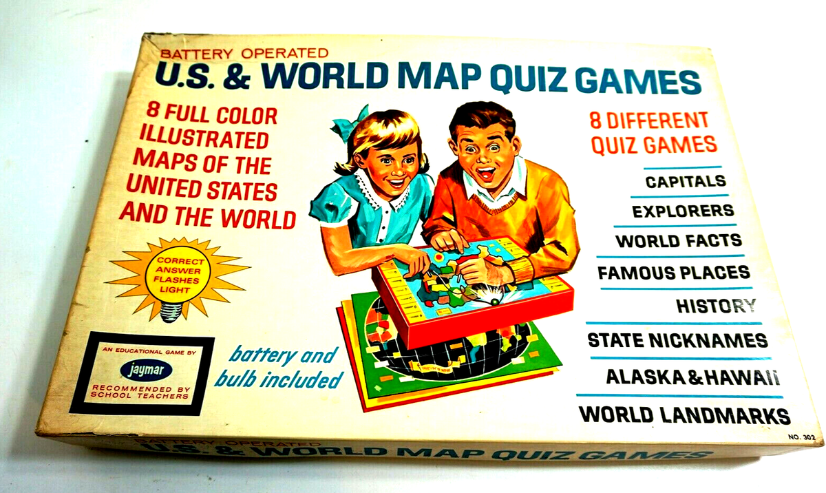 Us Map Quiz And Capitals 50 United States Of America Geography Map