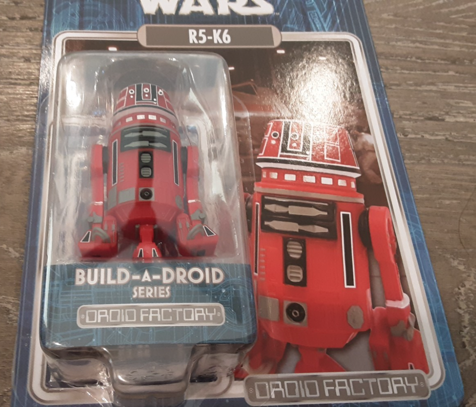 Star Wars R5-K6 Astromech Droid Factory Figure Build-A-Droid Series ...