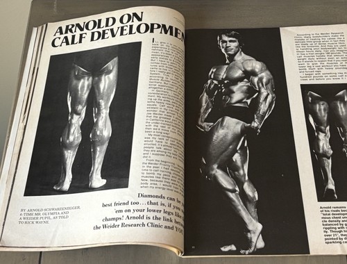FRANK ZANE/Betty Weider/Arnold - Muscle Builder Magazine - September ...