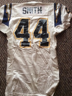 1996 Chargers White Jersey, No 44( Smith) | eBay