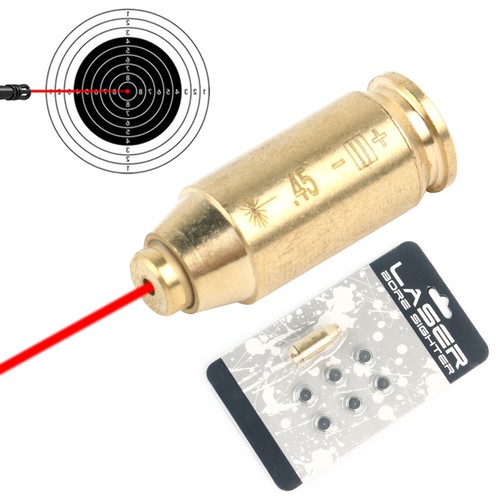 Laser Bore Sight BoreSighter Gun Red Dot Laser Cartridge Many Calibers ...
