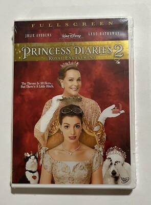 Disney The Princess Diaries 2: Royal Engagement [New DVD] Full Frame ...