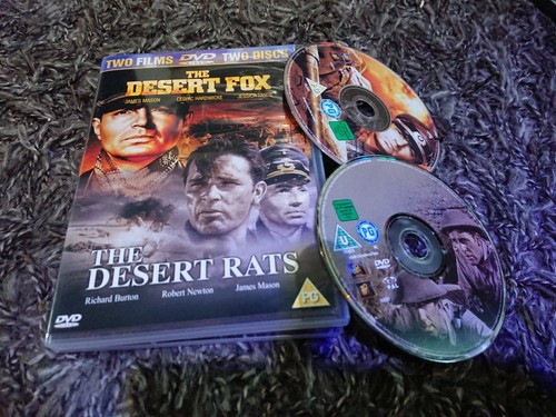 Desert Fox, The / The Desert Rats (DVD, 2003, 2-Disc Set) Richard ...