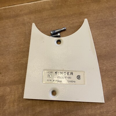 Singer Stylist 513 Sewing Machine Replacement OEM Part Back Cover | eBay