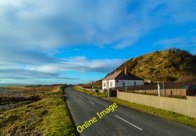 Photo 6x4 A747 at Port Whapple Monreith View west along the coast road ...