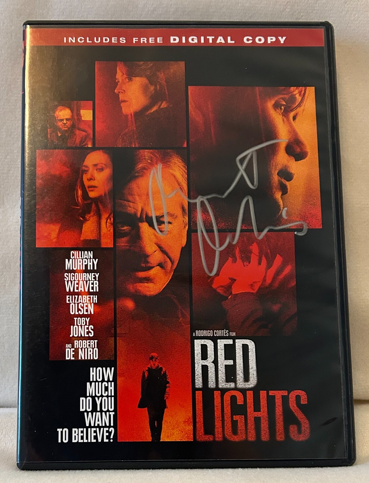 Red Lights Signed DVD Robert DeNiro Cillian Murphy Autographed ...