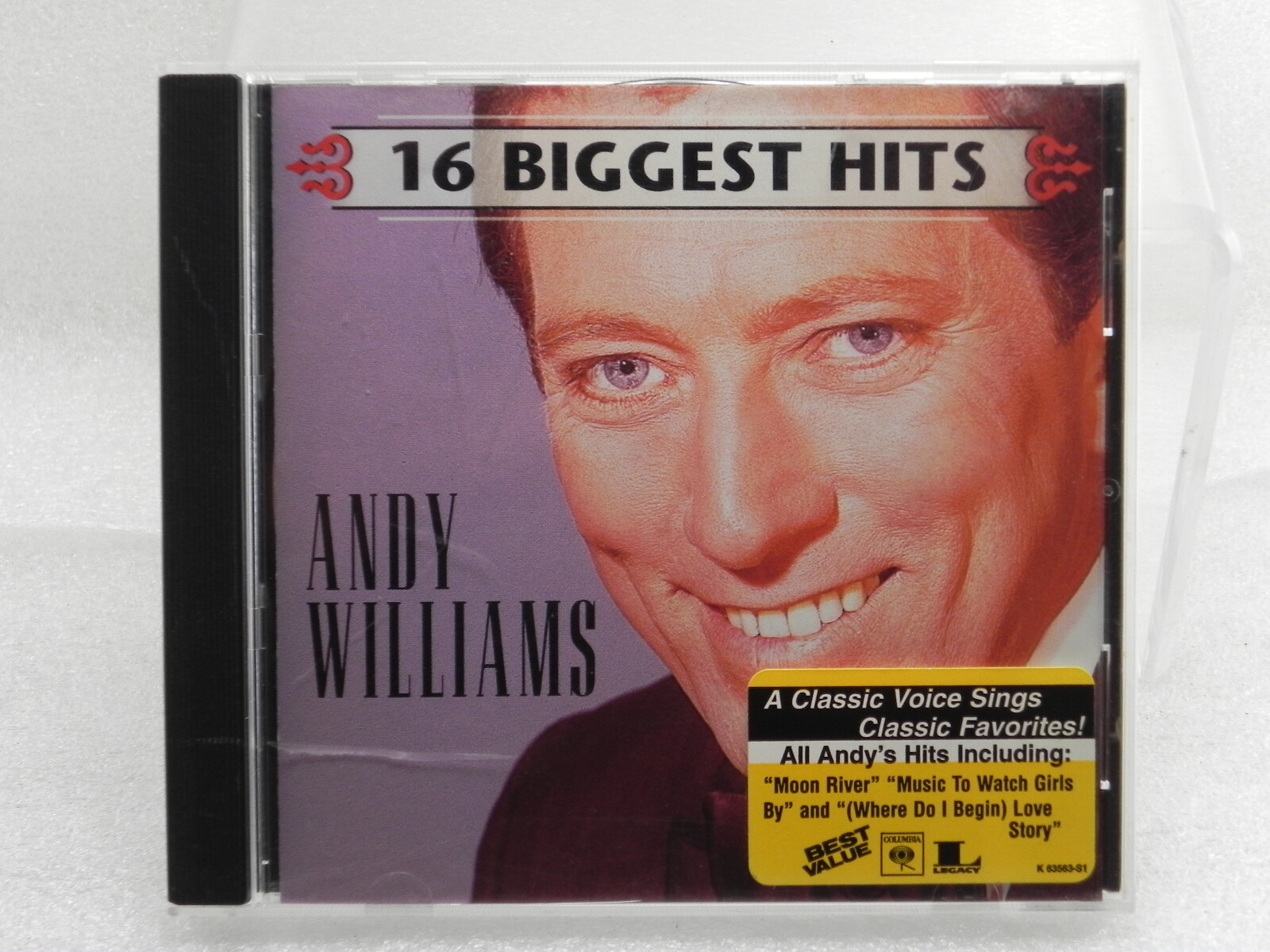 Andy Williams : 16 Biggest Hits Vocal CD 74646356326| eBay