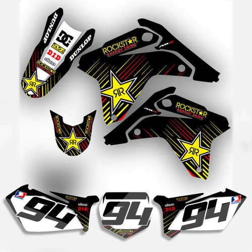 JR80 GRAPHICS KIT JR 80 SUZUKI GRAPHIC KITS MOTOCROSS DIRT DECALS ...