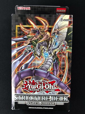 YUGIOH CYBER STRIKE STRUCTURE DECK! 1ST EDITION NEW SEALED! | eBay