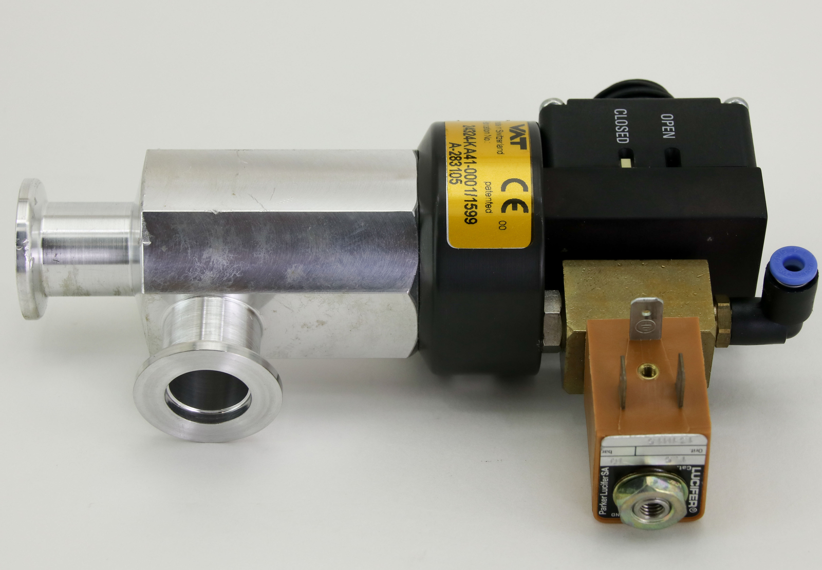 11436 VAT HIGH VACUUM ANGLE VALVE 24324-KA41-0001 | eBay