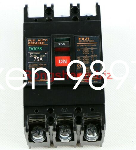 One+Fuji+Ea103b+3p+75a+Circuit+Breaker for sale online | eBay