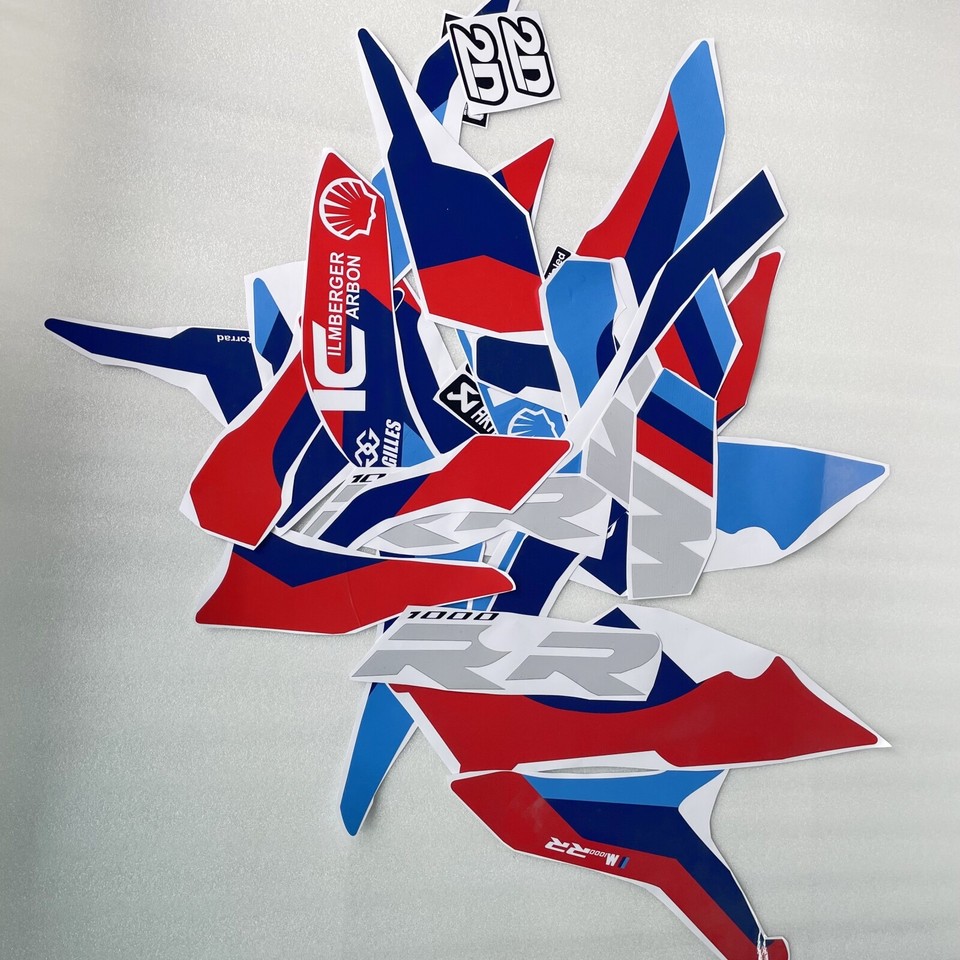 S1000RR Fairing Body Decal Sticker For BMW S 1000 RR M 1000RR 2019-2022 ...