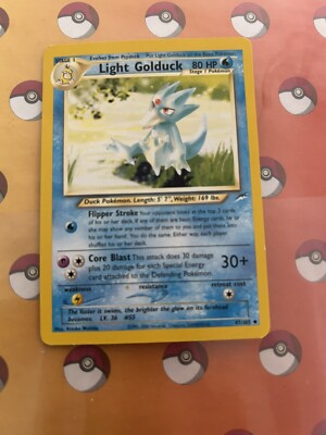 Pokemon Card - Light Golduck 47/105 Neo Destiny - LP | eBay