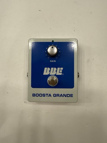 BBE Sound Inc. Boosta Grande V1 Clean Boost Booster Guitar Effect Pedal ...