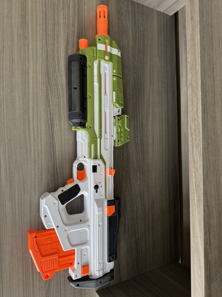 Nerf Gun Halo Infinite MA40 Motorized Blaster ~ Unsc Assault Rifle ...