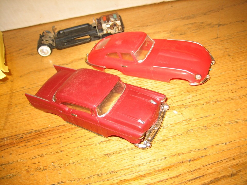 vintage 1965 Ideal Motorific GIANT DETROIT TORTURE slot car race SET ...