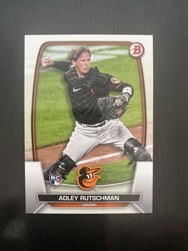 🔥🔥🔥Adley Rutschman 2023 Bowman Rookie Card RC #40 MLB Baltimore Orioles ...