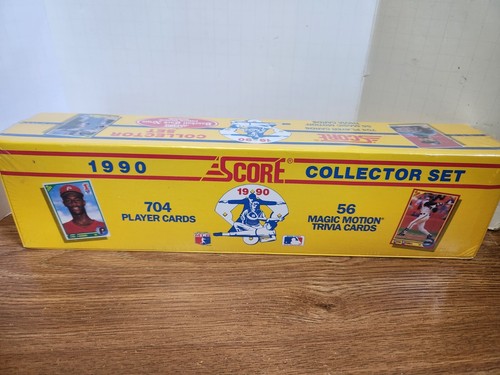 1990 Score MLB Baseball Collector Set - 704 Player Cards - Factory ...