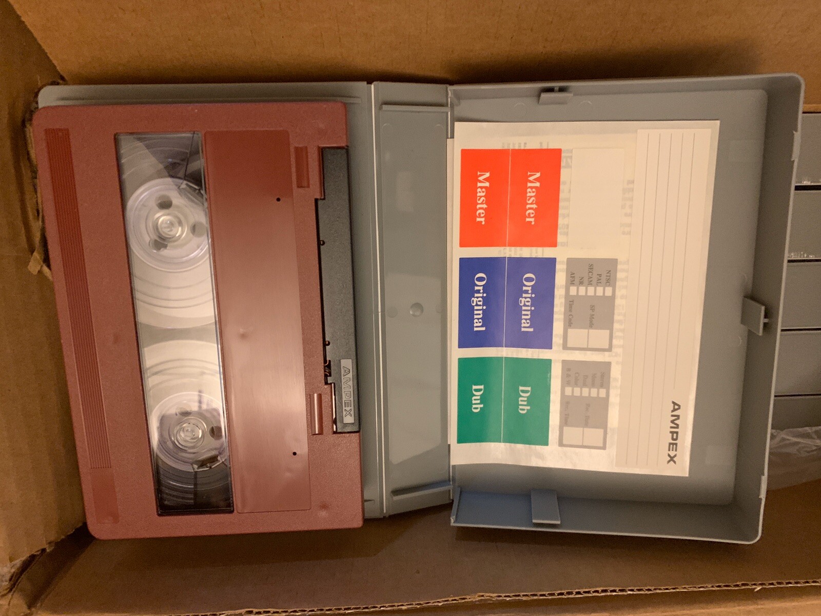 Ampex 297 Masting Tapes New SPS 20, Umatic tapes, 10 are available | eBay
